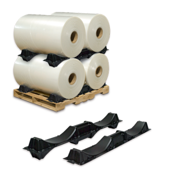 Thermoformed Roll Cradles - Plastic Roll Protection